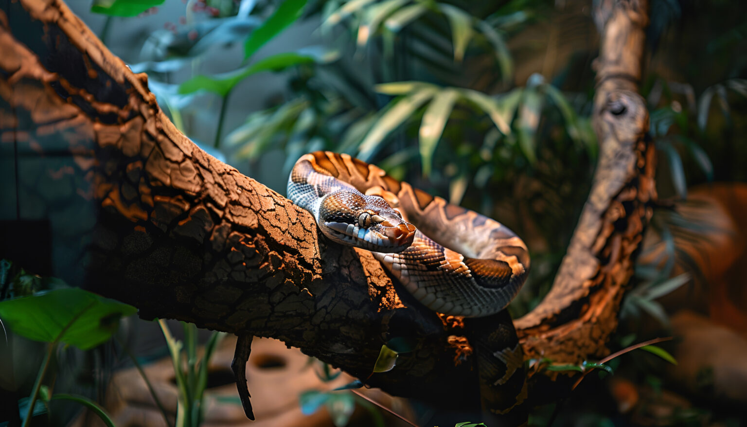 Șarpe Boa - Gradina Zoologica Bucuresti